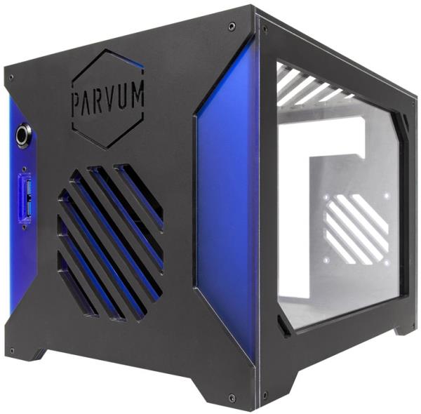Case Parvum Systems X1.0 Mini-itx Black/blue - Κουτια - cases (PER.814954)