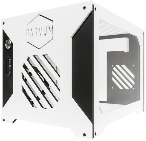 Case Parvum Systems X1.0 Mini-itx White/black - Κουτια - cases (PER.814957)