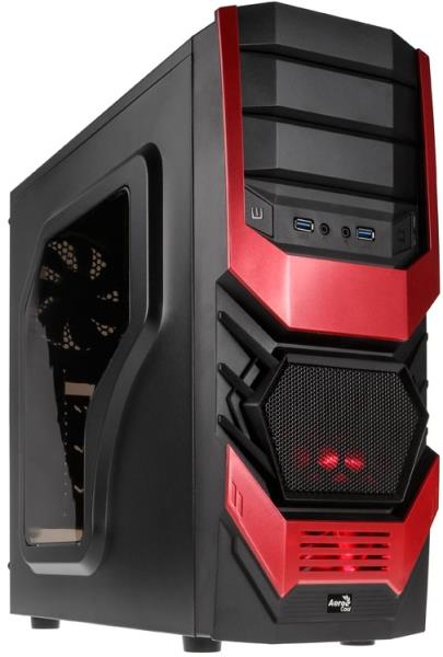 Case Aerocool Cyclops Advance Midi-tower RED Window - Κουτια - cases ...