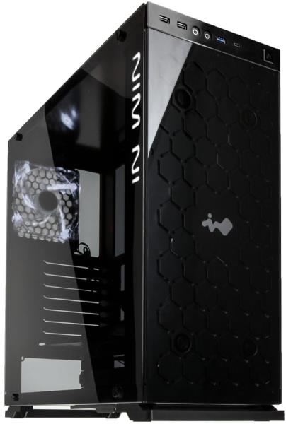 Case IN WIN 805 Design Midi Tower Black - Κουτια - cases (PER.815566)