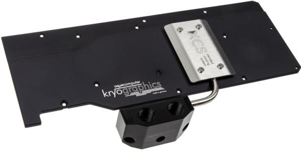 Aqua Computer Backplate For Kryographics Pascal GTX 1080/1070 Active ...
