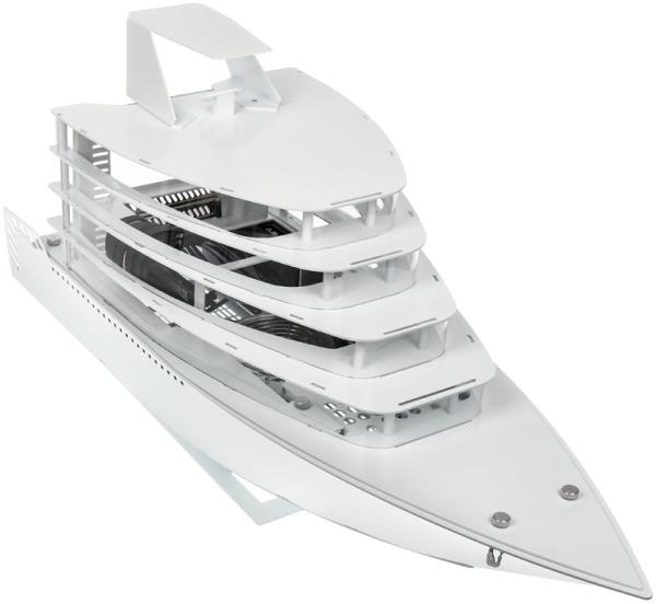 Case Lian LI Pc-y6w Odyssey Yacht Mini-itx Case - White - Κουτια ...