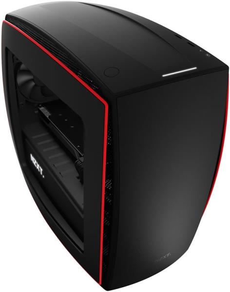 Case Nzxt Manta Mini-itx Black/red Window - Κουτια - cases (PER.817309)
