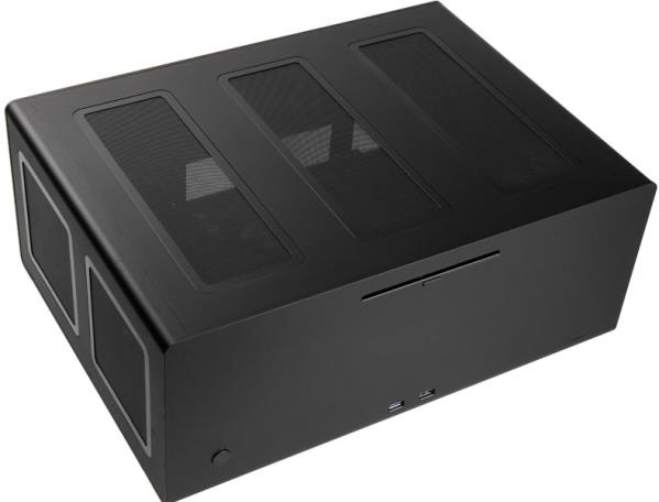 Case Streacom F12c Chassis Htpc With Optical & USB Aluminium Black ...