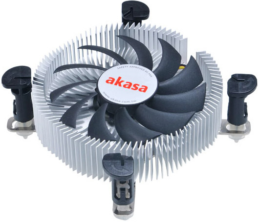 Akasa Ak-cc7122ep01 Intel LGA 775/115x LOW Noise CPU Cooler - Συστημα ...