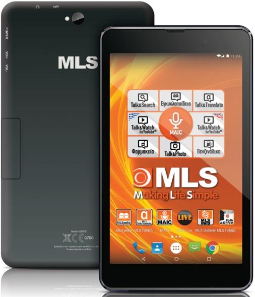 Tablet MLS Royal 4G 8'' IPS Quad Core 16gb 3GB 4G LTE Wifi BT GPS ...