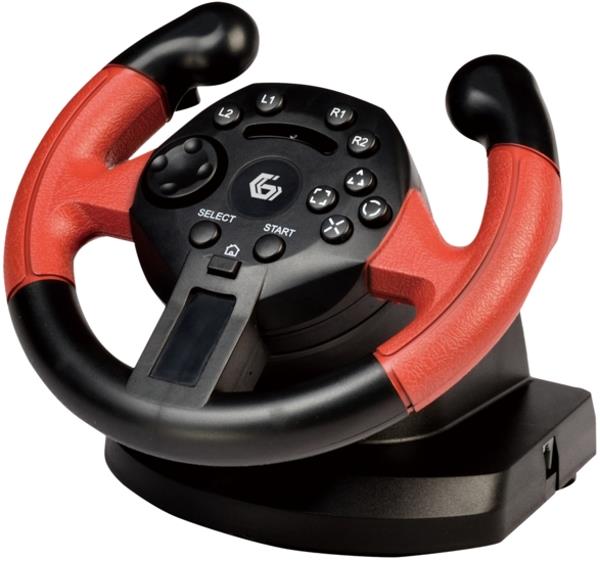 Gembird Str-uv-01 Vibrating Racing Wheel Pc/ps3 - Game controller (PER ...