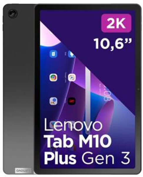 Tablet Lenovo TAB M10 Plus 3RD GEN 10.6 2K 128gb 4GB 4G Storm Grey - Tablets (PER.921360)