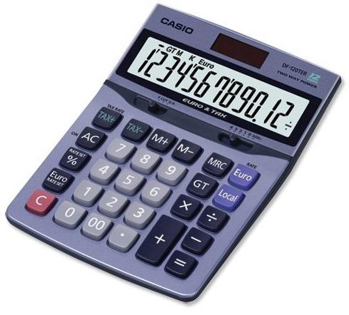 Casio Df-120er/ter - Calculators (PER.925226)