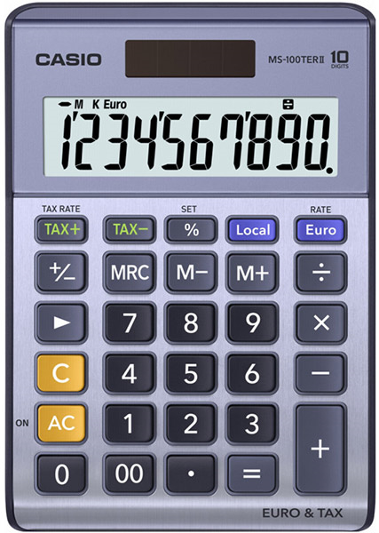 Casio Ms-100ter II - Calculators (PER.925380)
