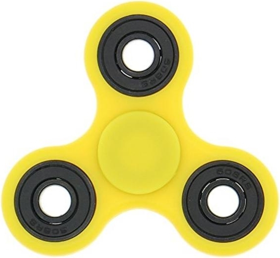 Fidget Spinner TOY Yellow - Fun gadgets (PER.938664)