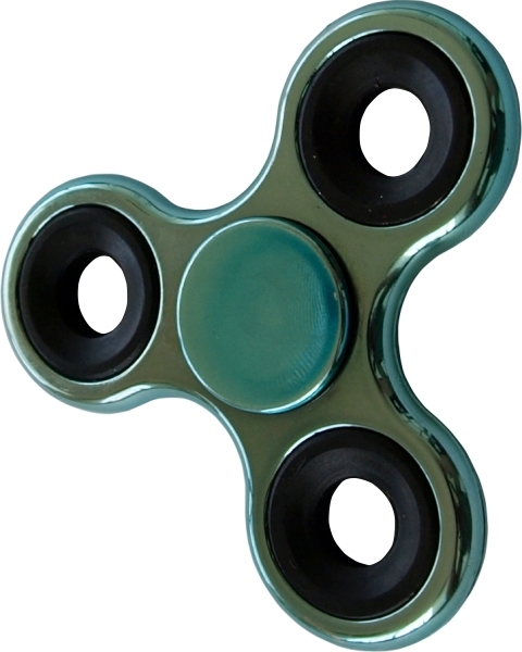 Spinner Special Metal Colour Green - Fun gadgets (PER.938705)