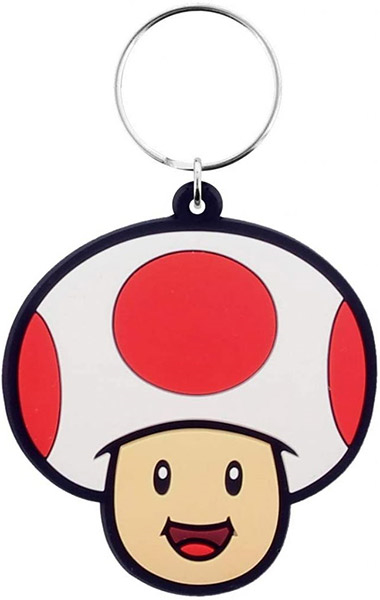 Pyramid Super Mario - Toad Rubber Keychain (rk38926c) - Μπρελοκ (PER ...