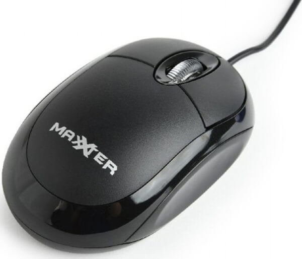 Maxxter Act-mus-u-02 Optical USB Mouse Black - Ποντικια (PER.941771)
