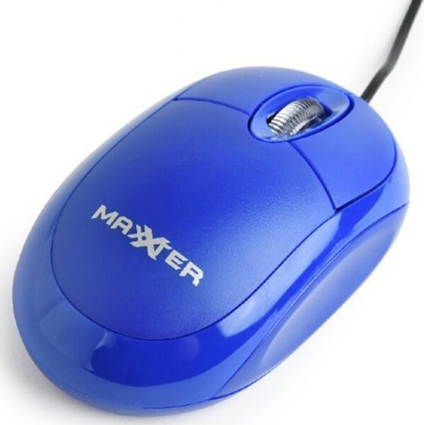 Maxxter Act-mus-u-02 Optical USB Mouse Blue - Ποντικια (PER.941793)