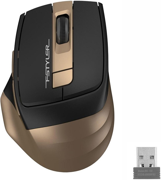 A4tech Optical Mouse Fg30 Fstyler Wireless Silent Bronze - Ποντικια ...