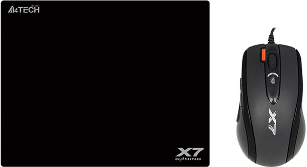 A4tech Bundle Mouse X710bk Oscar + Mouse PAD X7-200mp - Ποντικια (PER ...