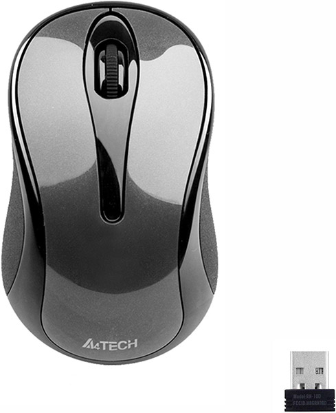 A4tech Wireless Mouse G3-280a V-track Padless Grey - Ποντικια (PER.942551)