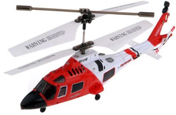 Syma S111g 3-channel RC Helicopter With Gyro Black/red/white ...
