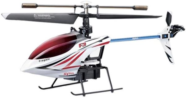 Syma F3 2.4g 4-channel Single Rotor RC Helicopter With Gyro White/red ...