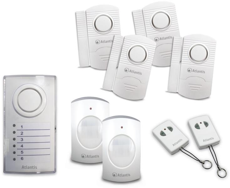 Atlantis A09-va-e200-kit +alarm 200 Easy Wireless Alarm KIT - Συστηματα ...