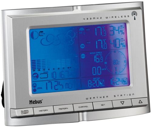 Mebus 10383 Wireless Weather Station - Μετεωρολογικοι σταθμοι (PER.992689)