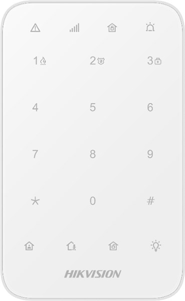 Hikvision Ds-pk1-e-we Wireless LED Keypad - Συναγερμοι (PER.993979)