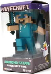 Jinx Minecraft 10cm Diamond Steve Vynil Adventure Figure - Ηρωες (PER ...