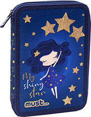 Κασετινα Διπλη Γεματη Must 15x5x21 MY Shiny Star - Σχολικες κασετινες ...