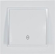 Eurolamp 152-10103 Διακοπτης A/R Κουμπωτος Λευκος - Ηλεκτρολογικα ...