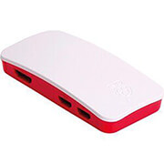Raspberry PI Zero Case RED / White Official - Raspberry (PER.224052)