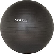 Μπαλα Γυμναστικης Amila Gymball 75cm Μαυρη - Μπαλες γυμναστικης (PER ...