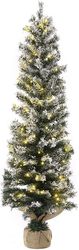 Δενδρο Pre-lit Snow Pencil Φ40χ120εκ Με 100 Λευκα Λαμπακια ...