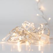 200 LED Διαφανο Λευκο Επεκτεινομενο Σταθερο 10μετρα Εσωτ ΚΑΙ Εξωτ Χωρου ...