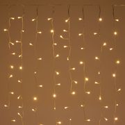 900 LED Κουρτινα Διαφανο Ζεστο Επεκτεινομενη Σταθερη 3x3metpa Εσωτ ΚΑΙ ...