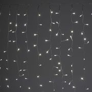 440 LED Κουρτινα Διαφανο Λευκο Επεκτεινομενη Σταθερη 2x2.20metpa Εσωτ ...