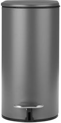 Estia Χαρτοδοχειο Μπανιου Slim Soft Close 5LT ΜΑΤ Γκρι 02-21931 ...