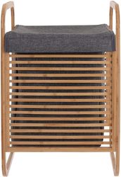 Estia Καλαθι Απλυτων Bamboo Essentials Με Θηκη Πολυεστερα 02-13042 ...