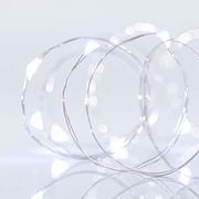 Eurolamp100 Ασημι Χαλκος Λευκa Mini LED 45V Σταθερο 5M ANA 10cm Ιρ44 ...