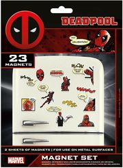 Pyramid Marvel: Deadpool Magnet SET - Lifestyle gadgets (PER.242746)