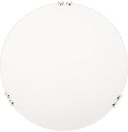 Eurolamp Πλαφονιερα Τοιχου Φ30 1xε27 Λευκο-νικελ Arte Illumina Paros ...