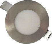 Eurolamp Φωτιστικο Χωνευτο LED Slim Φ85 3W 4000k Σατινε Plus ...