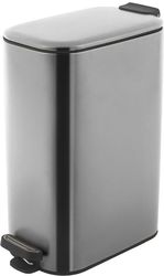 Estia Καδος Απορριματων Soft Close Slim 30lt ΜΑΤ Ινοξ 02-33941 ...
