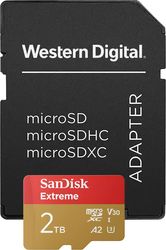 Sandisk Sdsqxav-2t00-gn6ma Extreme 2TB Micro Sdxc Uhs-i Card U3 V30 A2 - Ειδικες μνημες (PER.323908)