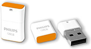 Philips Pico Edition 128gb USB 2.0 Flash Drive Sunrise Orange Fm12fd85b ...