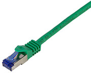 Logilink C6a095s Cat.6a S/ftp Ultraflex Patch Cable 10M Green - Καλωδιο δικτυωσης (PER.522008)