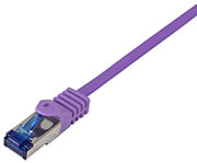 Logilink C6a019s Cat.6a S/ftp Ultraflex Patch Cable 0.25m Purple ...