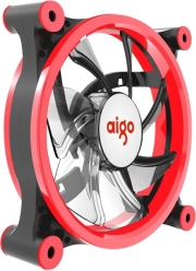Aigo Z6 LED FAN 120mm RED - Ανεμιστηρας κουτιου (PER.643692)