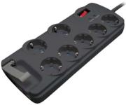Konig Cmp-spb07 Πολυπριζο Ασφαλειας 7 Θεσεων Με Διακοπτη Black ...