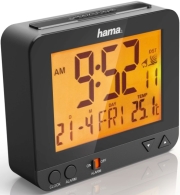Hama 113966 RC 550 Radio Controlled Alarm Clock With Night Light ...